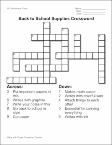 Create Your Own Crossword Puzzle Free Printable - Free Printable Worksheets