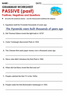 All Things Grammar - Free Printable Worksheets