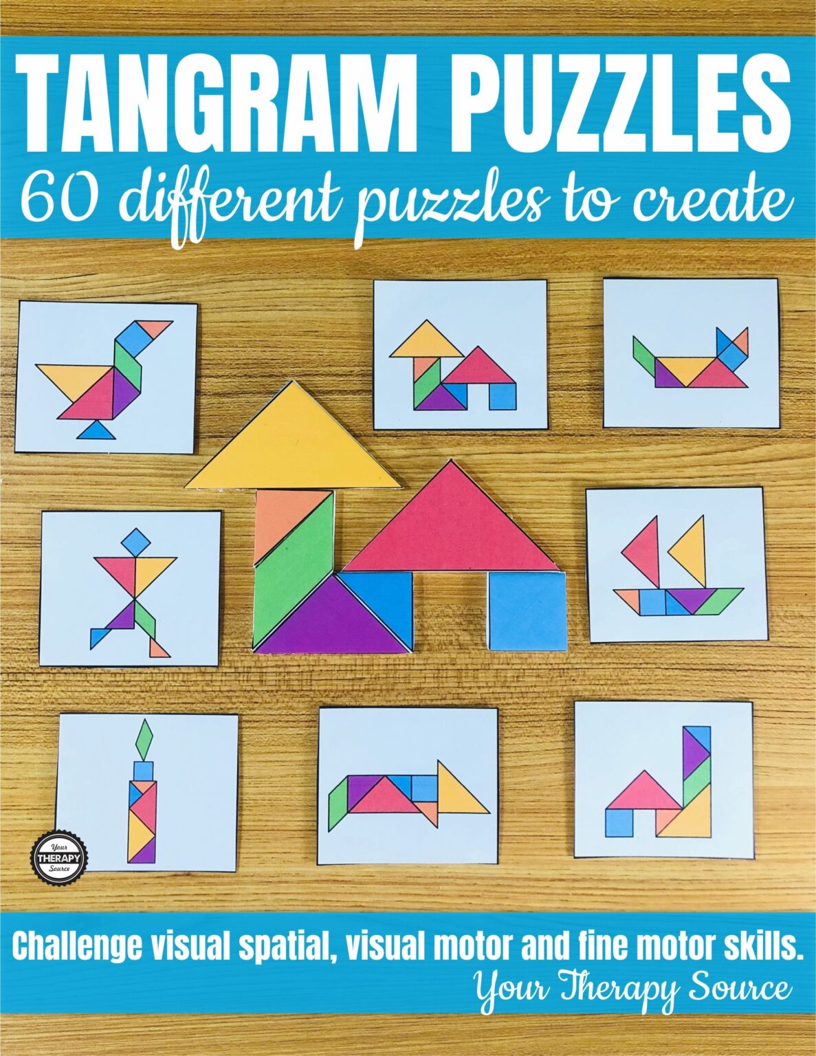 Tangram Puzzles Printable Pdf - Free Printable Worksheets