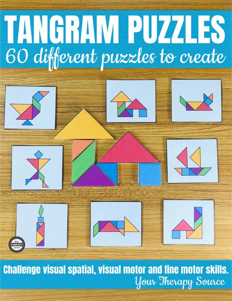 Tangram Puzzles Printable Pdf - Free Printable Worksheets